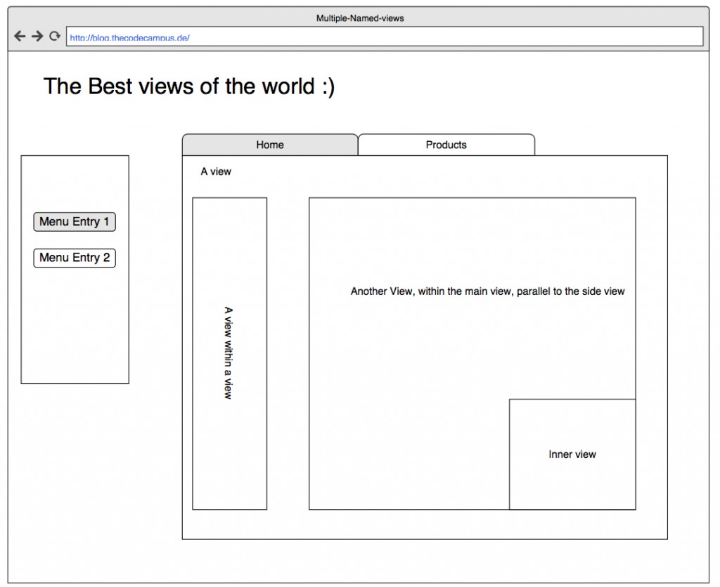 Named Ui Views With Angularjs Ui Router And Ui Bootstrap Web Development Blog