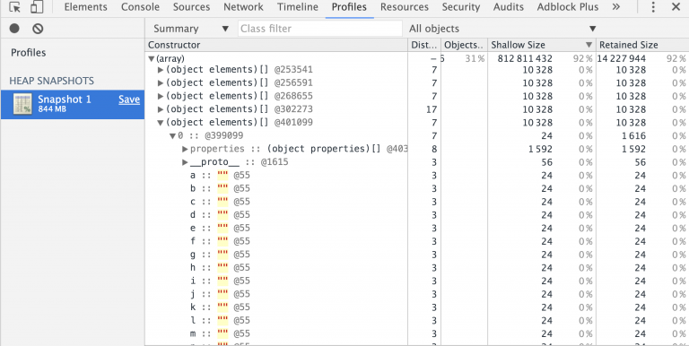 heap-snapshot - Web Development tips and tricks - theCodeCampus Blog