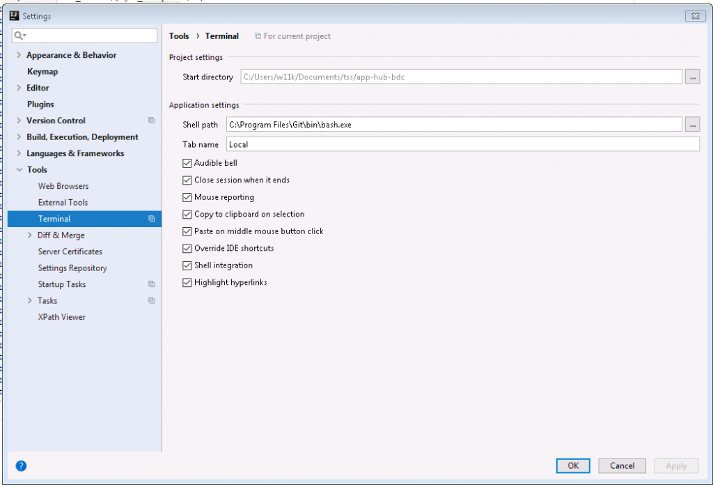 Use Git Bash Cmder Or Conemu As Default Terminal In Intellij Idea On Microsoft Windows Web