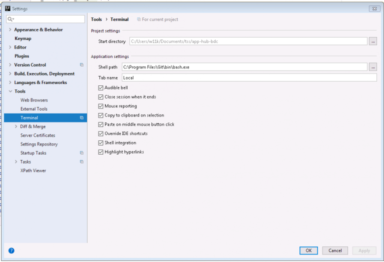 Use Git Bash Cmder Or Conemu As Default Terminal In Intellij Idea On