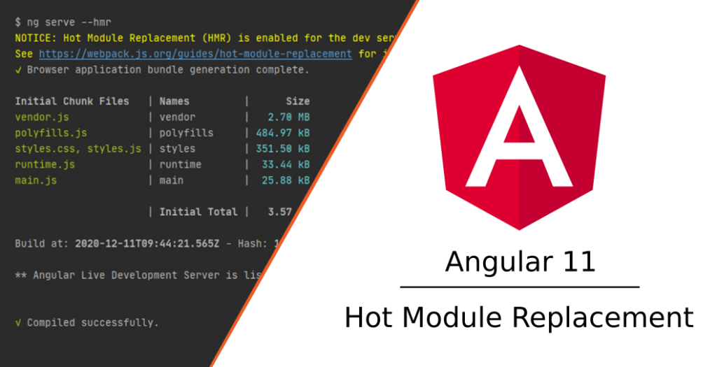 Angular 11 Hot Module Replacement Web Development Blog 